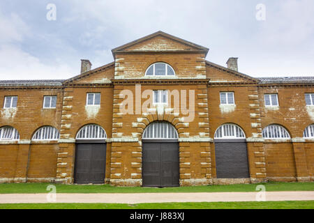 The Stable Block at Houghton Hall, Norfolk, England. UK Stock Photo - Alamy