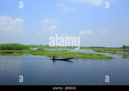 The Arial Beel (water body) of Munshiganj is famous for producing ...