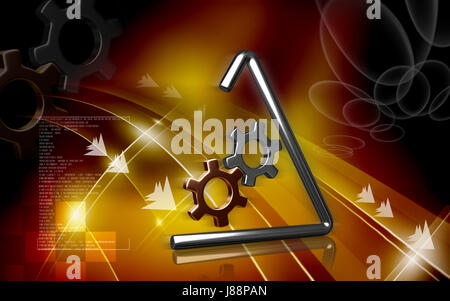 graphics, colour, industry, engineering, brown, brownish, brunette ...