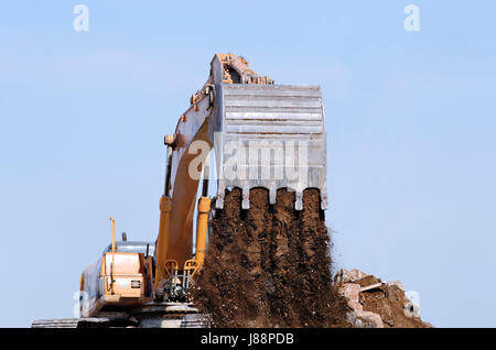 machinery, shovel, rubble, excavator, robot, automatic machine, machine ...