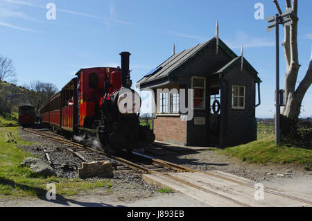 Talyllyn Railway, Tywyn, Gwynedd, Wales. This was the first preserved ...