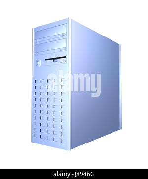 tower, PC, computers, computer, tool, object, isolated, graphic ...