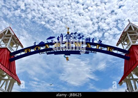Ocean City Boardwalk Arch Sign, N Division Street, Ocean City, Maryland ...