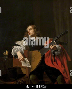 This 17th-century portrait, attributed to Jacob-Ferdinand Voet, shows a ...