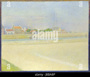This refers to an artwork by Georges Seurat, a French post ...