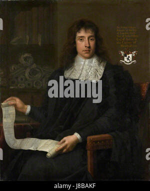 The portrait of George Jeffreys, 1st Baron Jeffreys of Wem, was painted ...