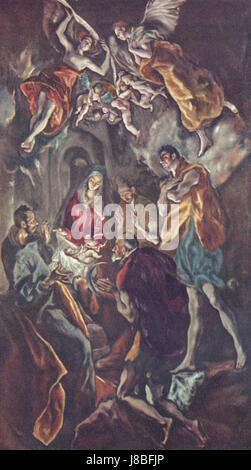This artwork, attributed to the Spanish Renaissance artist El Greco ...