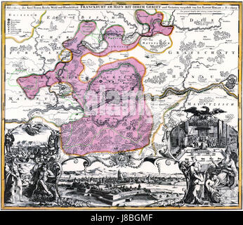 This map, created by Johann Baptist Homann, depicts the Persian Empire ...