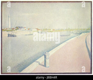 Georges Seurat, a French painter known for his technique of pointillism ...