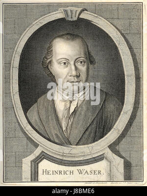 JOHANN HEINRICH WASER Stock Photo - Alamy