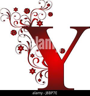 capital letter red Stock Photo - Alamy