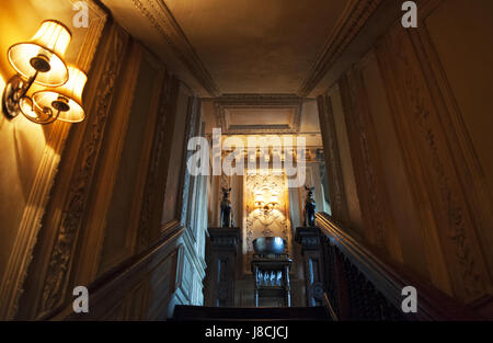 Interior of the famous 19th century restaurant " Bouillon Chartier ...