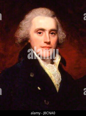 This portrait of Sir William Beechey, painted by the artist himself ...