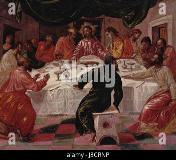 This iconic painting, attributed to El Greco, depicts a Spanish ...