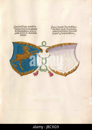 The Fugger Ehrenbuch is a historical manuscript from the 16th century ...