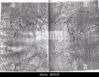 Map Of England 1607 Stock Photo - Alamy