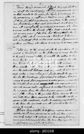 A letter from Lewis Nicola to George Washington dated May 22, 1787 ...