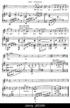 Mahler's 'Kindertotenlieder' (Songs on the Death of Children) is a ...