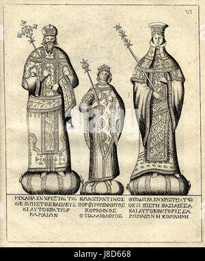 Du Cange emperors Stock Photo - Alamy