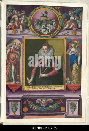 This image is part of the 'Fuggerorum et Fuggerarum imagines' series ...