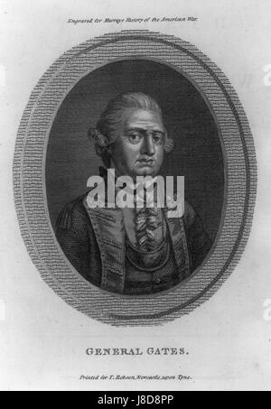 General Horatio Gates 1782 Stock Photo - Alamy