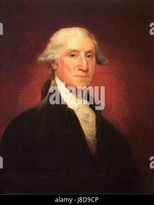 Gilbert Stuart Vaughn Portrait of George Washington Stock Photo - Alamy