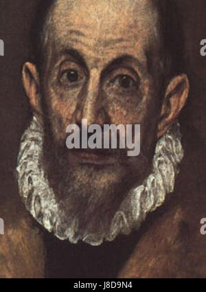 El Greco - Self-portrait Stock Photo - Alamy