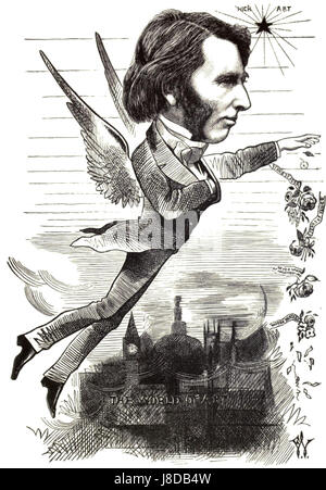 John Ruskin, an influential English art critic, writer, and social ...