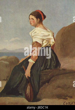Jean Baptiste Camille Corot, a French painter renowned for his ...