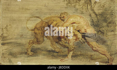 Lion of Nemea Stock Photo - Alamy