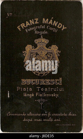 Franz Mandy - Carte de vizita03 Stock Photo - Alamy