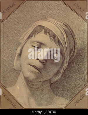 The Death of Marat (1793) Jacques-Louis David Stock Photo - Alamy