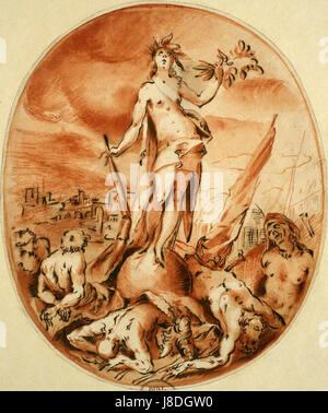 This 16th-century painting, attributed to a follower of Vincenzo Foppa, depicts the Madonna and ...