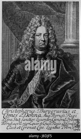 Dohna-Schlodien, Christoph I. zu (1665-1733 Stock Photo - Alamy