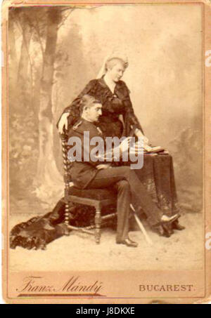 Franz Mandy - Carol I si Elisabeta Stock Photo - Alamy