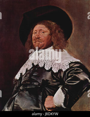 Frans Hals was a Dutch Golden Age painter, renowned for his lively and ...