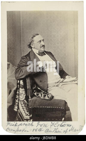 Friedrich von Flotow portrait Stock Photo - Alamy