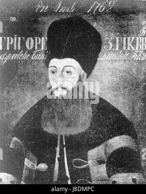 Grigore III Ghica was a historical ruler of Moldavia and Wallachia, two ...