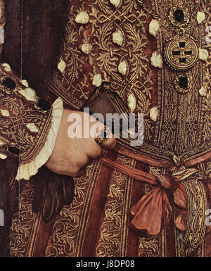 A work by Hans Holbein the Younger, a notable German-Swiss Renaissance ...