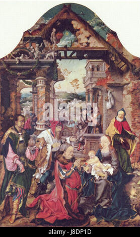 This Early Netherlandish painting by Joos van Cleve, Jan Provost, and ...