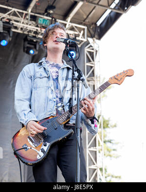 Nick Wold of Dreamers during the BottleRock Napa Valley Music Festival ...