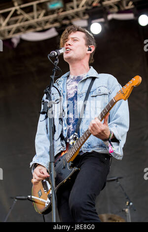 Nick Wold of Dreamers during the BottleRock Napa Valley Music Festival ...