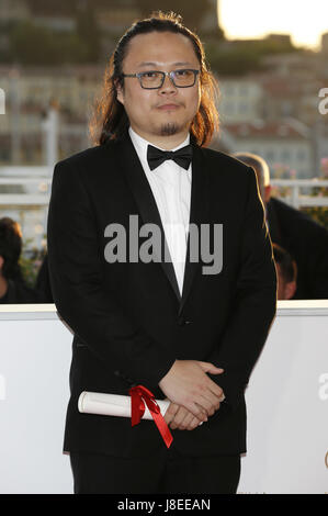 Qiu Yang winner of the award for Best Short for 'A Gentle Night' (Xiao ...