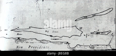 Hog Island 1779 map Stock Photo - Alamy