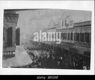 The funeral procession of King Kalakaua, the last reigning monarch of ...