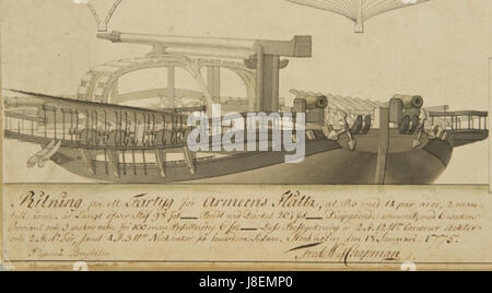 Drawing of pojama Brynhilda 1775 Stock Photo - Alamy
