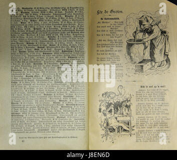 The Mecklenburgischer Kalender of 1909 is a historical publication that ...