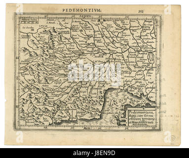 This map illustrates the Monferrato region in Italy, including its ...
