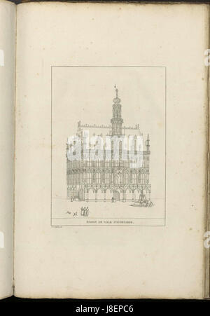 Goetghebuer - 1827 - Choix des monuments - 036 Pavillion d'Hingene Anvers Stock Photo - Alamy