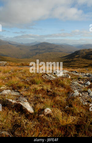 rock, fen, scotland, mountain, meadow, grass, lawn, green, isle, island ...